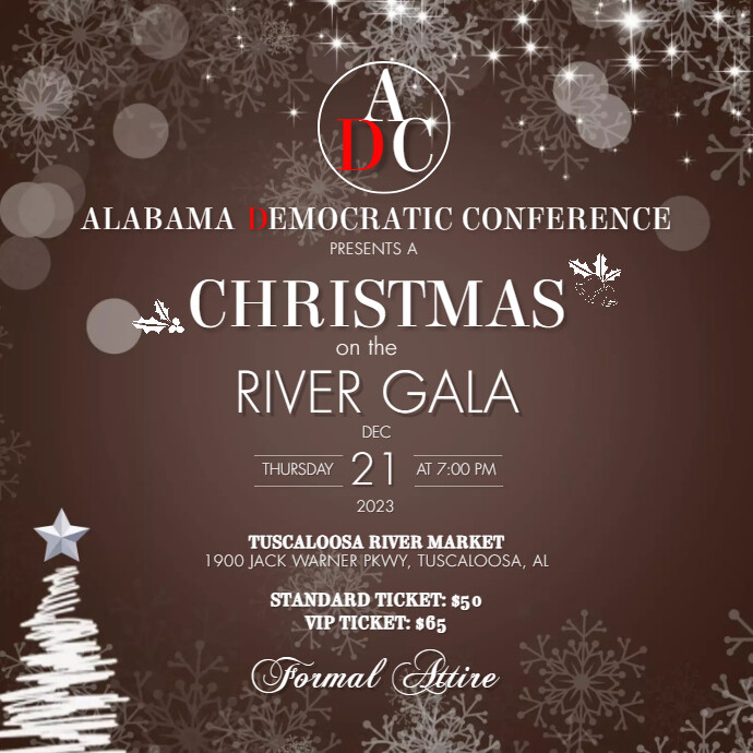 Christmas Gala Invitation Template | PosterMyWall