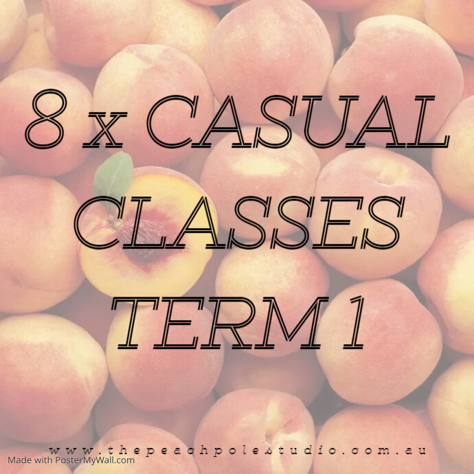 Copy of Casual Classes Term 1 | PosterMyWall