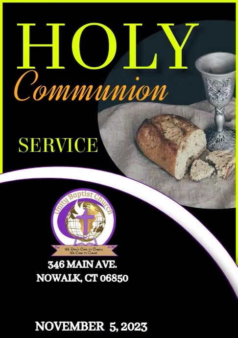 Copy of Holy Communion design animation (1) | PosterMyWall