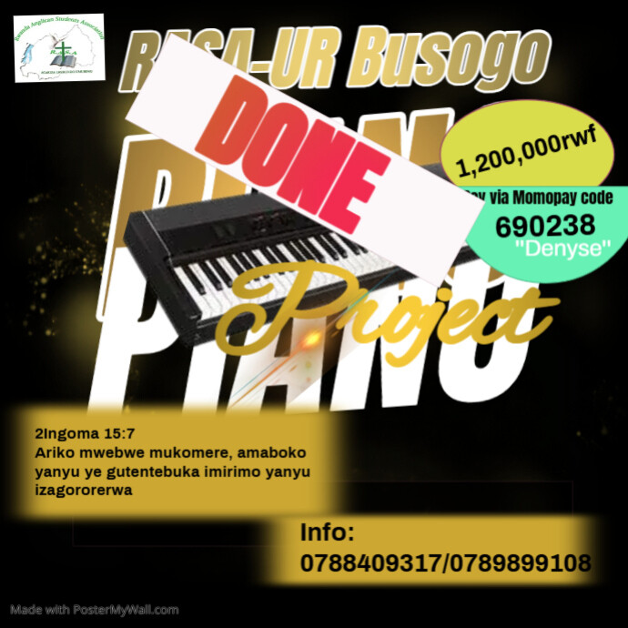Piano concert poster | PosterMyWall