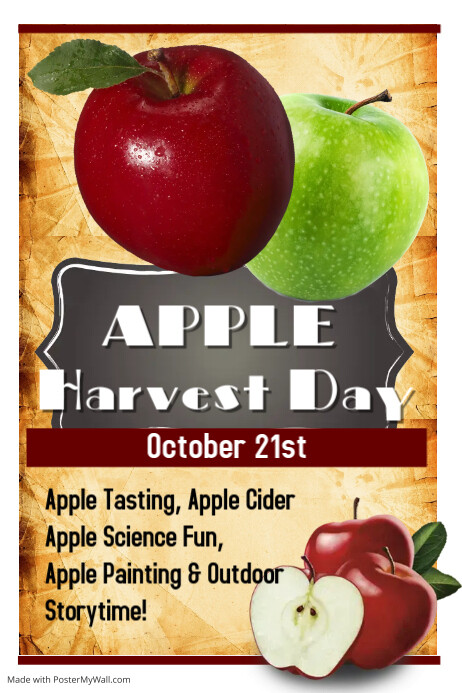 Copy of Copy of APPLE PICKING | PosterMyWall