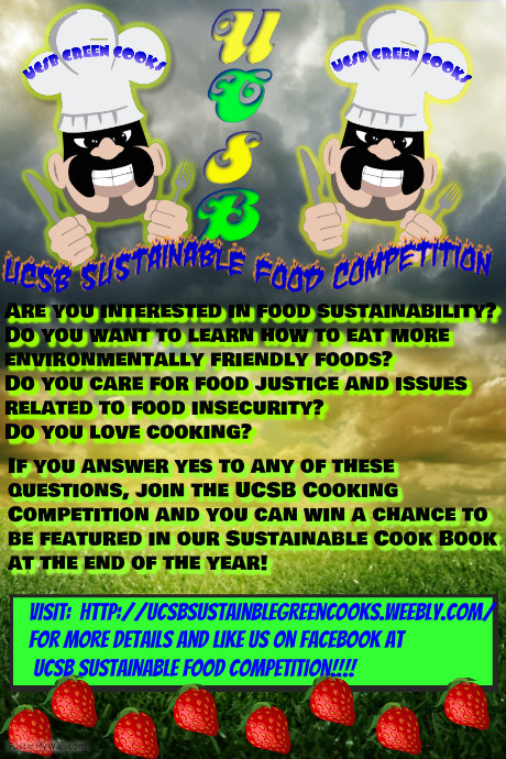 UCSB Sustainable Cooking Competition | PosterMyWall