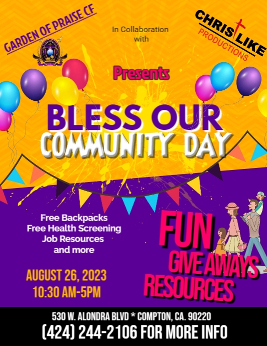 Orange College Community Day Flyer | PosterMyWall