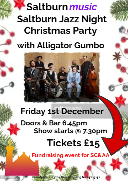 Alligator Gumbo Christmas Jazz | PosterMyWall