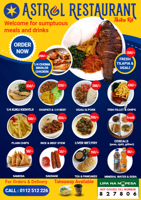 ASTROL FLYERS NEW THIKA ROAD | PosterMyWall