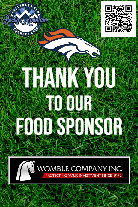 Template sports football denver broncos (3) | PosterMyWall