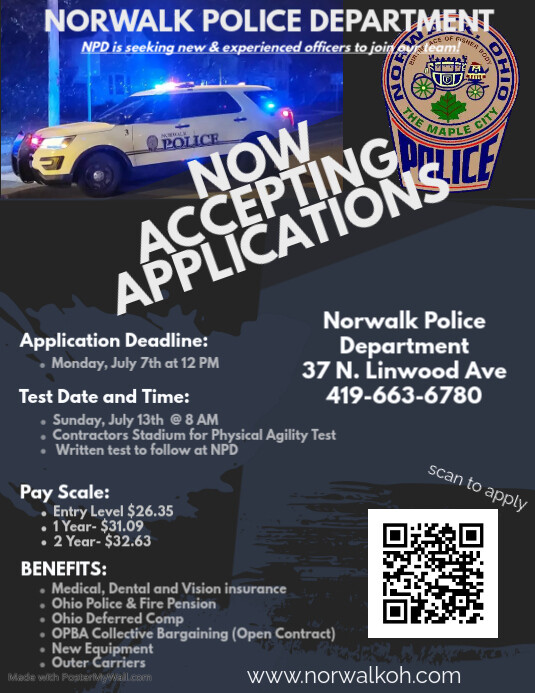 Police Recruitment Flyer | PosterMyWall
