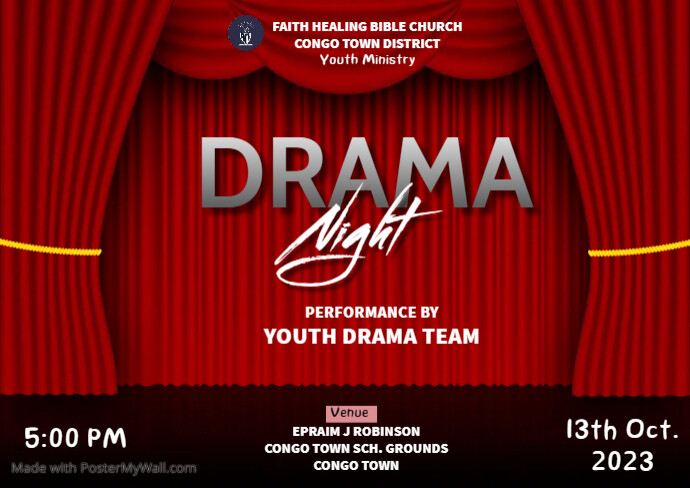Copy of Theater Night Ads | PosterMyWall