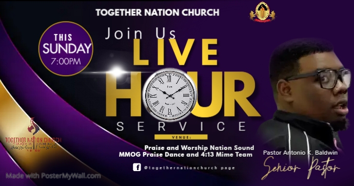 Copy of Dominion hour flyer | PosterMyWall