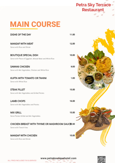 MAIN COURSE | PosterMyWall