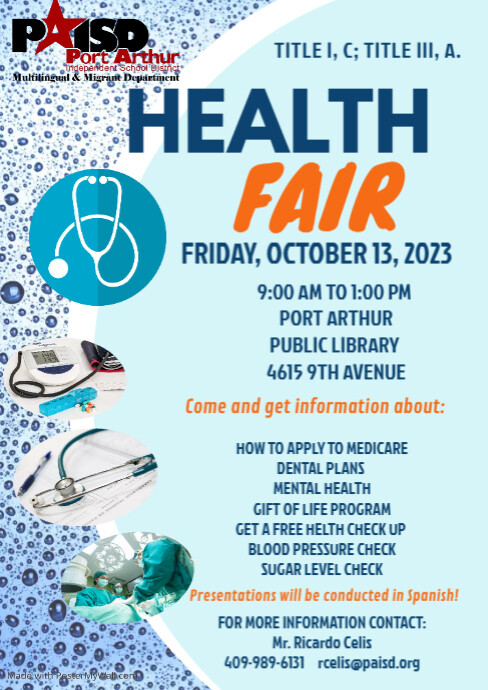 Health Fair Flyer Template | PosterMyWall