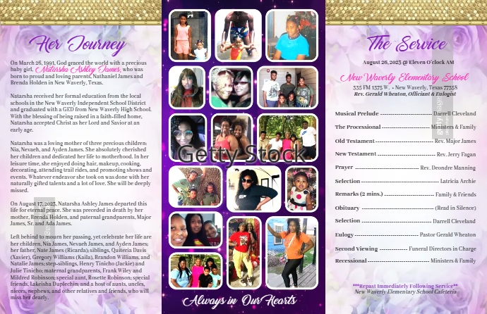 Copy of Natarsha James 2 | PosterMyWall