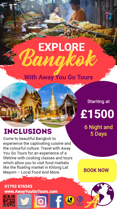 Copy of Thailand Travel Ad | PosterMyWall