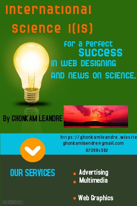 International Science (IS) Template. | PosterMyWall