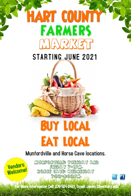 Copy of Farmers Market Poster | PosterMyWall