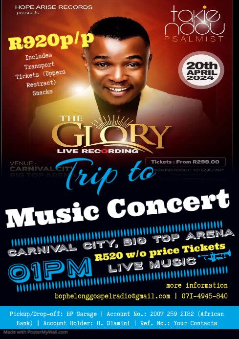 MUSIC CONCERT POSTER | PosterMyWall