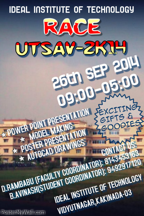 college fest poster by SRK | PosterMyWall