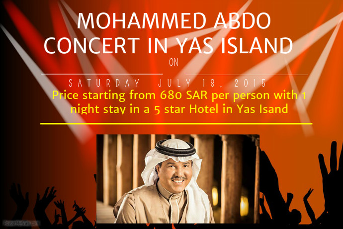 Copy of Mohammed Abdo Concert | PosterMyWall