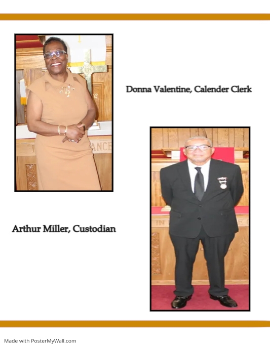 clerk and custodian | PosterMyWall