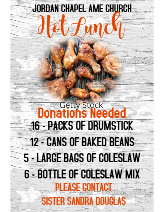 Free Soup Kitchen Poster Template | PosterMyWall