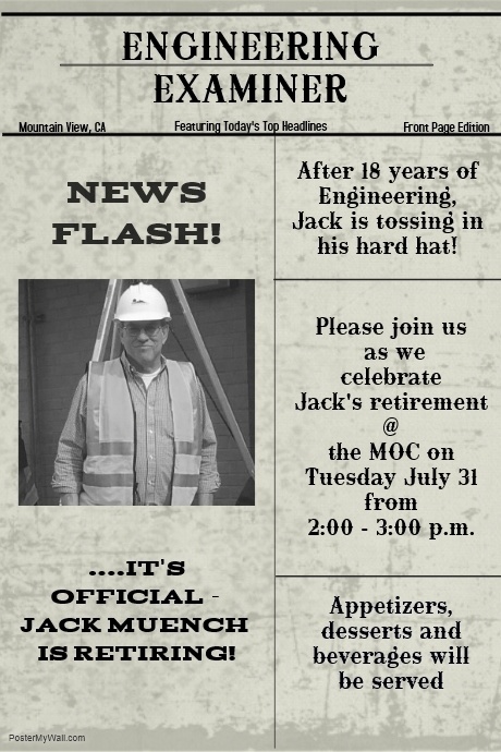 Copy of old newspaper concert event flyer template newsletter ...