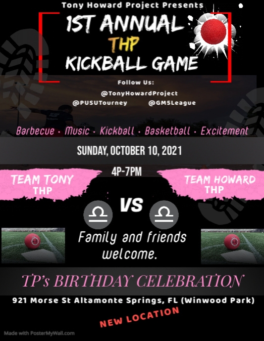 Copy of Kickball Game Flyer Design Template | PosterMyWall
