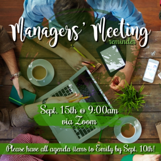 Copy of Mngr Mtg Reminder | PosterMyWall