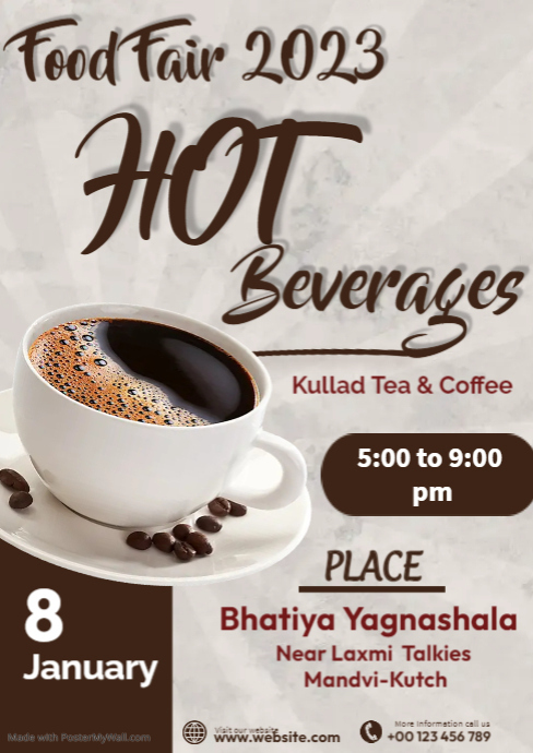 Coffee Template | PosterMyWall