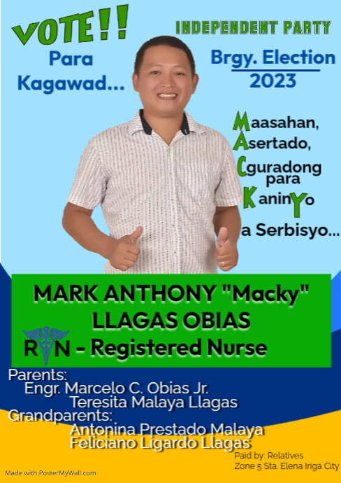 Campaign Poster Template | PosterMyWall