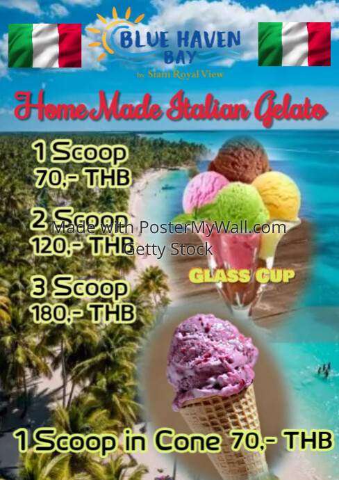 Gelato menu | PosterMyWall