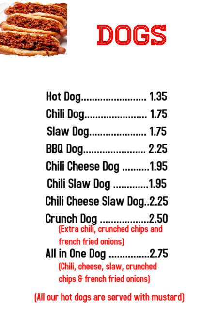 Copy of MENU | PosterMyWall