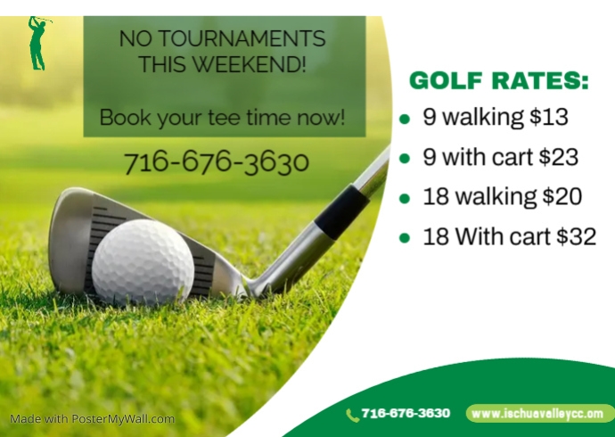 Golf Tournament Ad | PosterMyWall