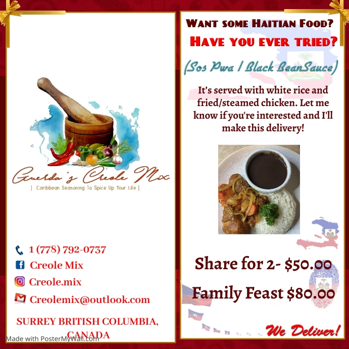 Copy of Creole Mix 1 | PosterMyWall