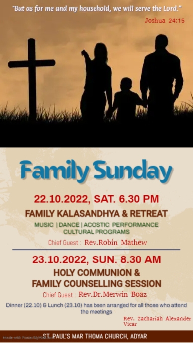 Copy of Family Sunday | PosterMyWall