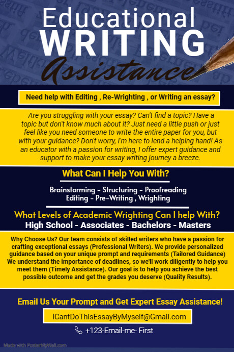 Writing Contest flyer template | PosterMyWall