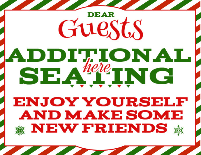 Christmas Party Sign In (1) | PosterMyWall