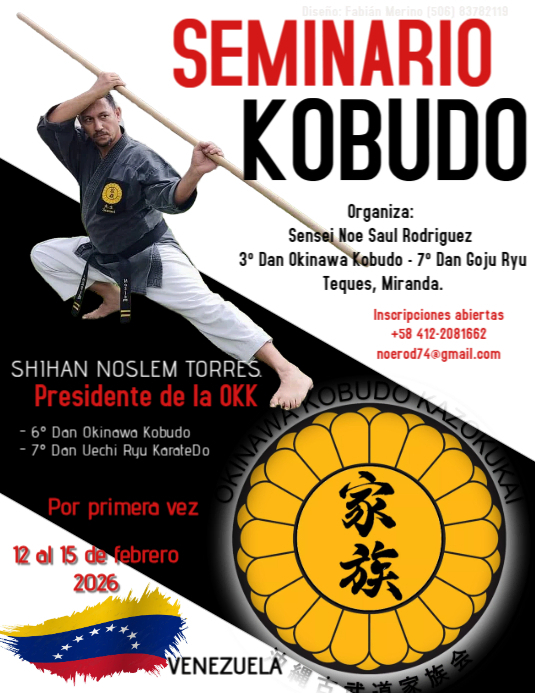 seminario Kobudo Colombia | PosterMyWall