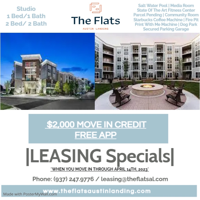 apartment for lease advertising | PosterMyWall