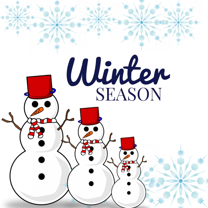 53 Winter Template | PosterMyWall