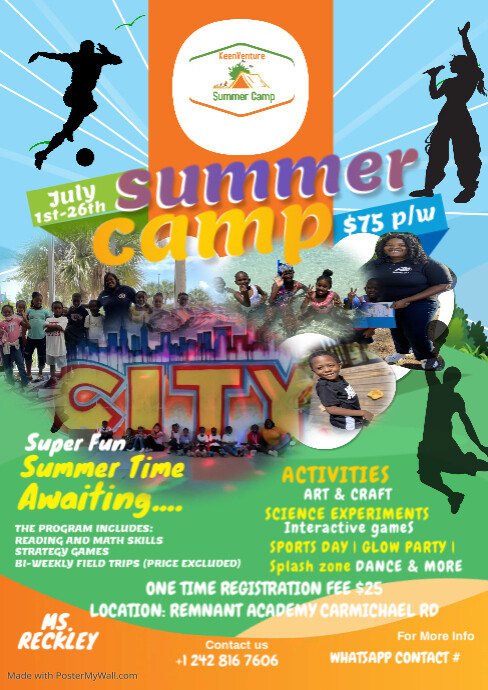 Copy of Kids Summer Camp Flyer | PosterMyWall