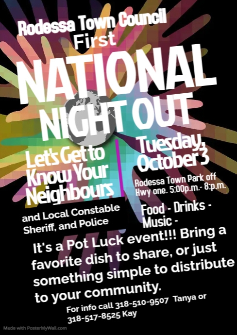 National Night Out Flyer Template | PosterMyWall