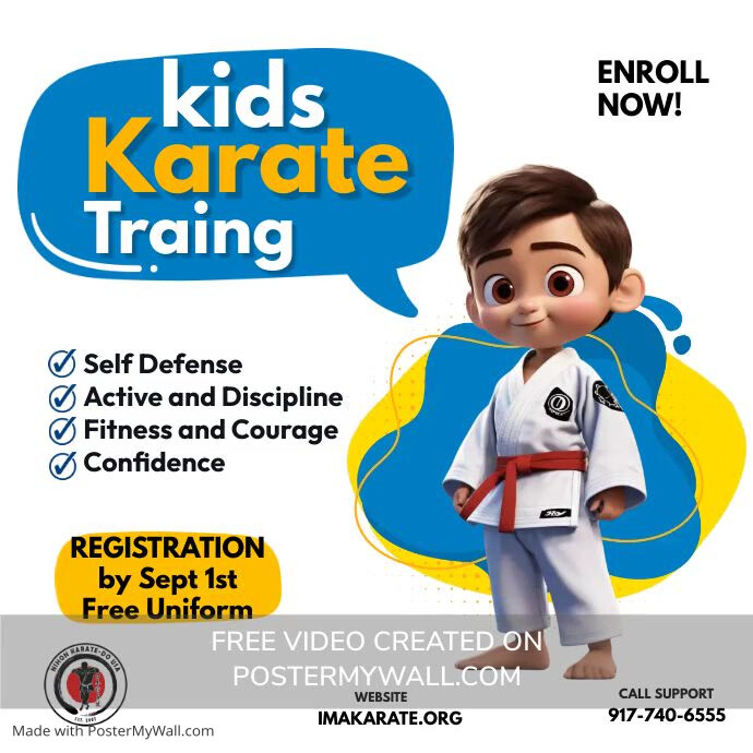 Kids Karate Training | PosterMyWall