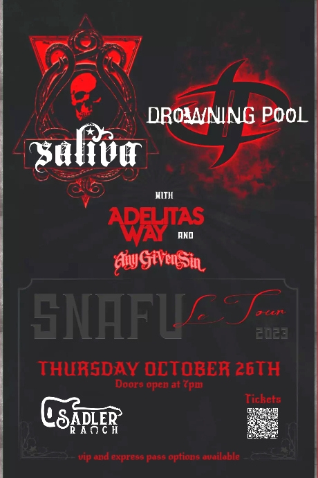 Saliva Poster | PosterMyWall