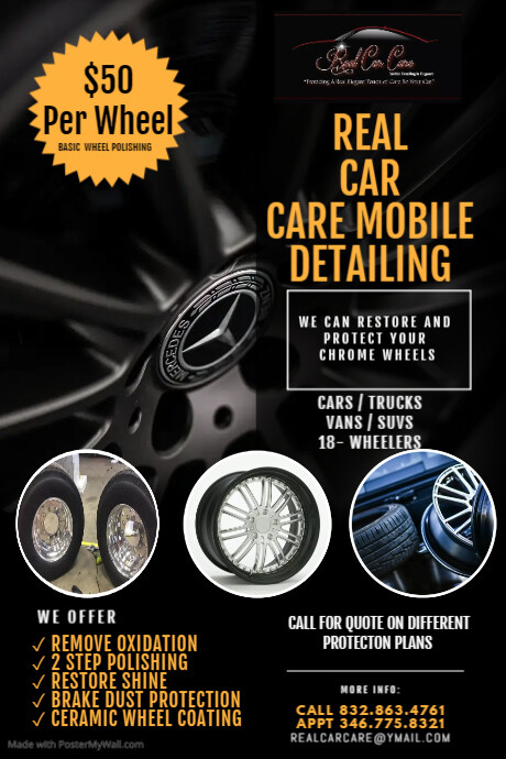 tire change flyer template | PosterMyWall