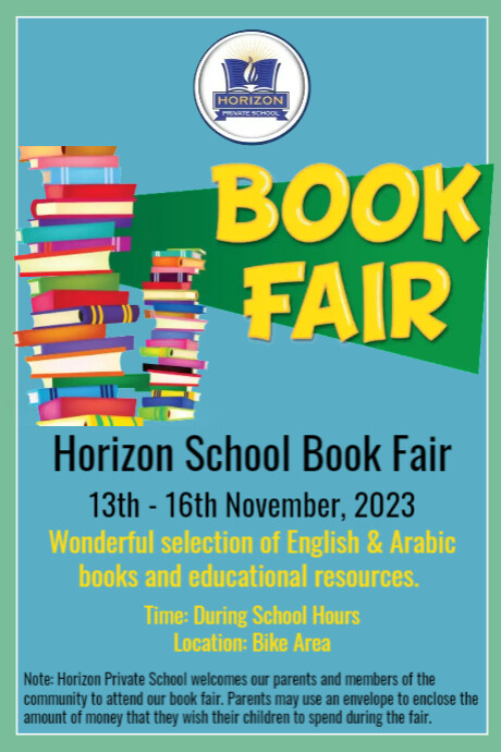 Book Fair, school template | PosterMyWall