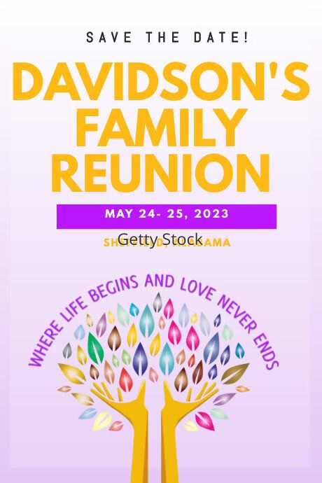 Copy of Family Reunion Poster Template | PosterMyWall