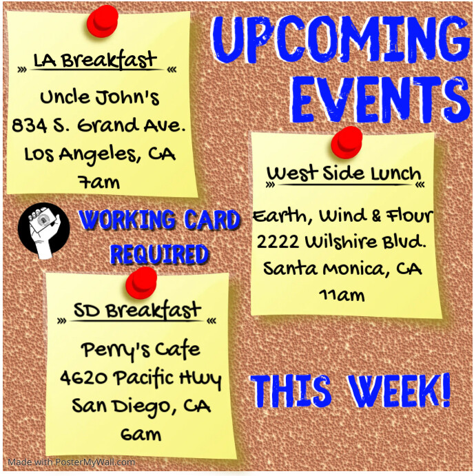 UpcomingEvents | PosterMyWall