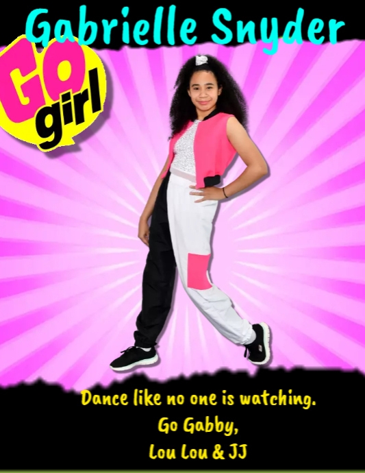 Copy of 270522 Go Girls magazine cover template | PosterMyWall