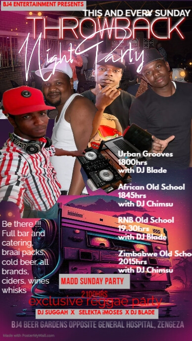 retro music night | PosterMyWall