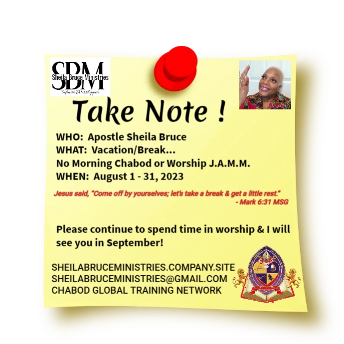 Take note - ASB vacation | PosterMyWall